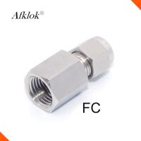 China Stainless Steel 316 Forged Pipe Fittings Female NPT Compression Tube fitting for sale