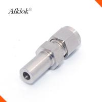 China Stainless Steel 316 Reducer Ferrule OD x welding connector Tube Fittings For Water Oil And Gas for sale