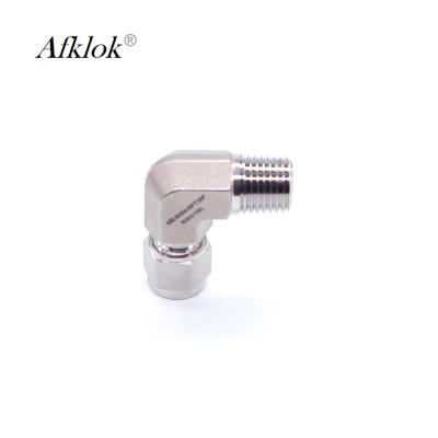 China 3000PSI Stainless Steel Pipe Fittings , Food Grade Barbed Tube Fittings for sale