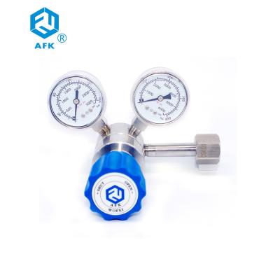 China CGA320 High Pressure Co2 Regulator With Safety Valve 1 / 4NPT F Body Ports for sale