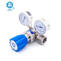 China High Pressure Stainless Steel Nitrogen Regulator 200 Bar G5/8 With Dual Gauges for sale