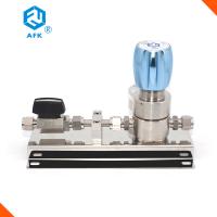 China Stainless Steel Argon Gas Panel Pressure Regulator Valve for sale