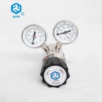 China 6000 PSI High Pressure Nitrogen Gas Regulator with 0-3000 PSI Outlet Range and SS316L Construction for sale
