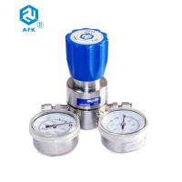 China 316L Stainless Steel Ammonia Gas Pressure Regulator with Plunger Valve Core - 6000 PSIG Inlet, 0-3000 PSIG Outlet for sale