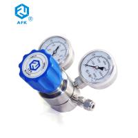 China 316L Stainless Steel Ammonia Gas Pressure Regulator with Plunger Valve Core - 6000 PSIG Inlet, 0-3000 PSIG Outlet for sale