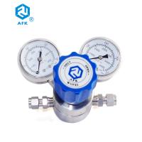 China 316L Stainless Steel Pressure Regulator For Gas Chromatography 6000PSI for sale