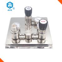 China R1100 Semi-Automatic Changeover Switch with Stainless Steel Pressure Reducing Valve - 500-3000 psig Input, 0-500 psig Output Range for sale