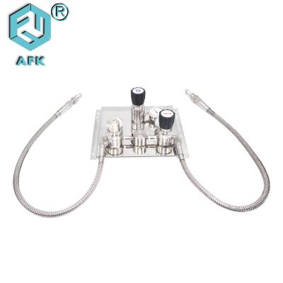 China High pressure CO2 single stage gas control panel pressure regulator for sale
