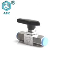 China Stainless Steel 316 High Pressure Ball Valve 3000psi with NPT Thread Ends in 1/4