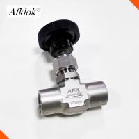 China Stainless Steel 316 Needle Valve 3-12mm Size Range 3000psi Pressure Rating for Gas Water Air Applications for sale