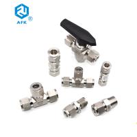 China 2-Way Stainless Steel Control Ball Valve 3000PSI with 1/4