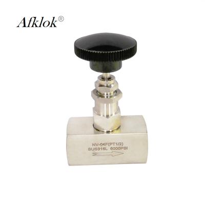 China Stainless Steel 316 Needle Valve 1/8