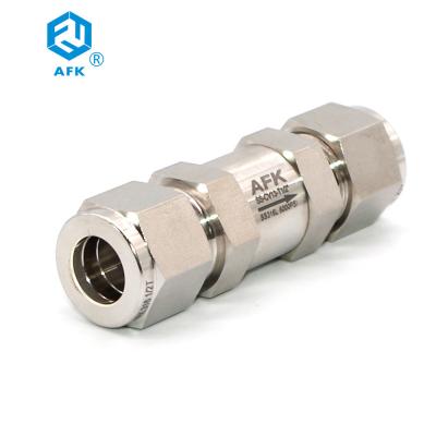 China Stainless Steel 316 High Pressure Check Valve 3000 PSI for Air Compressor Systems in 1/8