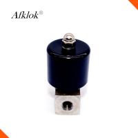 China ZCT LPG Gas Solenoid Valve Stainless Steel 12 Bar Max Pressure 150°C High Temperature Resistant 220VAC for sale