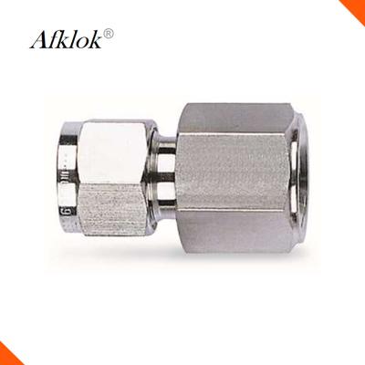 China Stainless Steel 316 Double Ferrule Union Compression Fittings 3mm-10mm OD with 3000 PSI Rating for sale