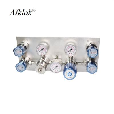 China WL300 Series 316L Semi-Automatic Changeover Manifold with 3000 PSI Max Pressure and 0.08 Cv Value for sale