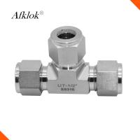 China High Pressure 316 Stainless Steel Tube Fittings 3000PSI Water Oil Gas Application for sale