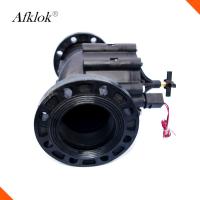 China Electric Golf Course Turf Irrigation Control Valve 4 Inch Flange Connect 2 Way for sale
