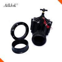 China 2 Way Normal Closed Irrigation Water Flange Solenoid Valve For Golf Course Turf / Gerden for sale