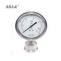 China Digital Gas Pressure Test Gauge Stainless Steel Sanitary Application With Diaphragm for sale