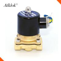China Explosion Proof Water Dispenser Solenoid Valve 2W-025-08 Brass 1/4