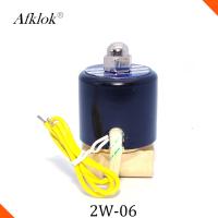 China Energy Saving Water Solenoid Valve Normally Open 1/8