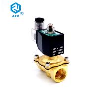 China 2W-160-15 Water Dispenser Solenoid Valve AC220V AC110V AC380V Shutoff Structure for sale
