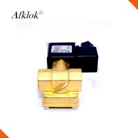 China Two Position Solenoid Water Valve Brass Material 0927 Two Way Pilot Diaphragm Type for sale