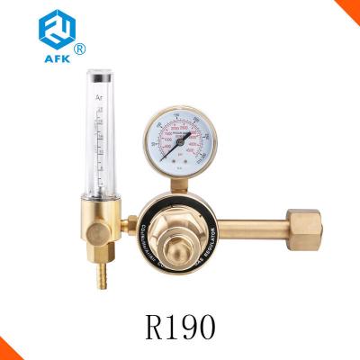 China Laborary Gas Pressure Reducing Valve R190 Singel Stage Structure With Flow Meter for sale