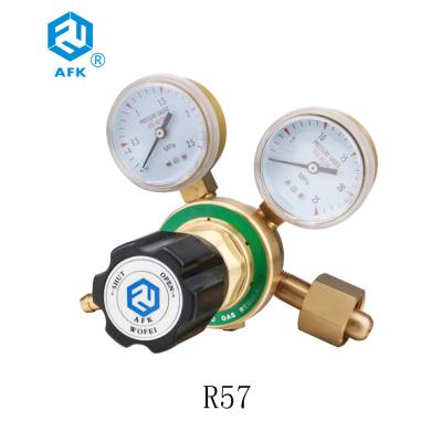 China Two Gauges Single Stage Pressure Regulator Valve Neoprene Diaphragm For Natural Gas for sale