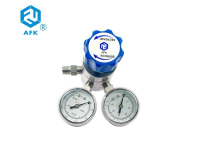 China Argon Acetylene 316L 3000PSI Two Stage Pressure Regulator for sale