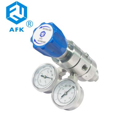 China Acetylene Butane 500psi 316L Stainless Steel Pressure Regulator for sale