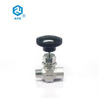 China 3000PSI 6000PSI 1/8NPT F Ss316 High Pressure Needle Valve for sale