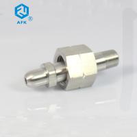 China DIN477 BS341 CGA Gas Cylinder Adapter Stainless Steel Forged 1/4