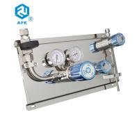 China Single Cylinder 2200psi SS316 Gas Panel Pressure Regulator PTFE for sale
