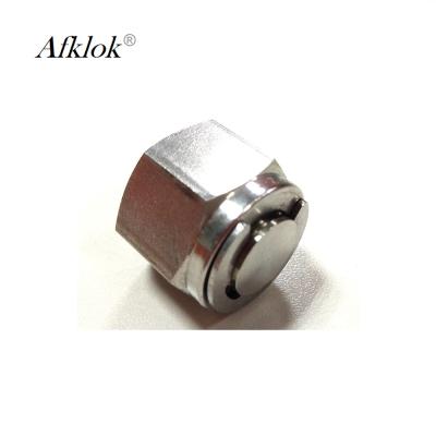 China 3000PSI Forged Female Stainless Steel Pipe Joint 6mm OD Connector for sale