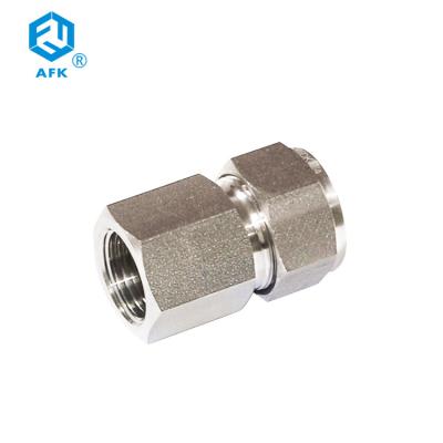 China NPT Thread Stainless Steel Connector Custom Ferrule Forged for sale