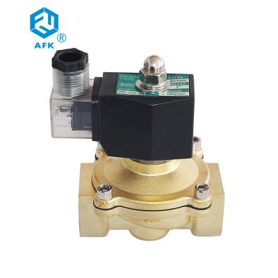 China 12V 24V 110V 220V AFK 2T Lpg Gas Solenoid Valve 3/4 Inch for sale
