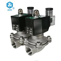 China NBR Seal NPT Thread Water Solenoid Valve Normally Closed DC24V for sale