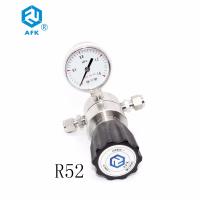 China AFK FCTFE PTFE High Pressure Single Gauge OD Compression Fitting 3000psig for sale