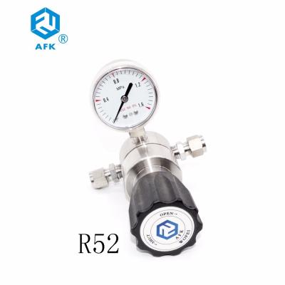 China AFK FCTFE PTFE High Pressure Single Gauge OD Compression Fitting 3000psig for sale