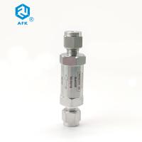 China AFK CE PTFE Stainless Steel Gas Filter 15L/Min Flow Rate 15Mpa Pressure for Semiconductor Industry for sale