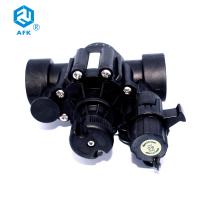 China DC Latching Plastic 1.5in Water Solenoid Valve DC12V  Irrigation Control for sale