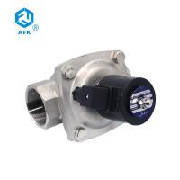 China 40mm Orifice NBR Fluororubber Water Solenoid Valve Steel Diaphragm for sale