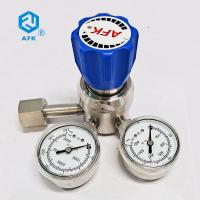 China W21.8 RH Stainless Steel Pressure Regulator R11 Cylinder Connector PTEE for sale