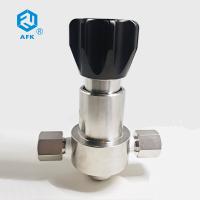 China Laboratory 6000PSI Stainless Steel Pressure Regulator 316L AFK R12 for sale
