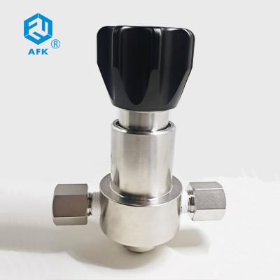 China Laboratory 6000PSI Stainless Steel Pressure Regulator 316L AFK R12 for sale