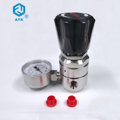China R11 SUS316 Gas Pressure Regulator Single Gauge 300PSI Argon CO2 for sale