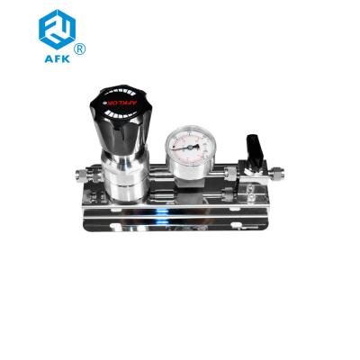 China 2200psig Pressure Reducing Regulator gas panel PTFE 1/4″ FSR AFK WL400 for sale