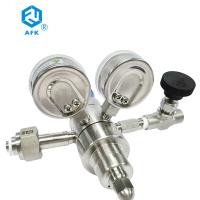 China CGA540 Cylinder High Pressure Regulator 3000psi AFK PTFE Vaspel for sale